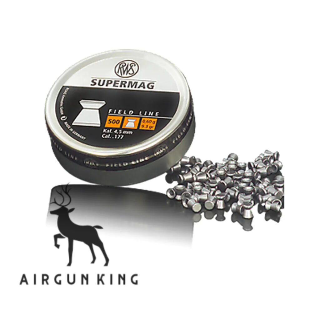 Buy Amazing RWS Supermag .177Cal, 9.3gr, Wadcutter, 500ct - Airgun King
