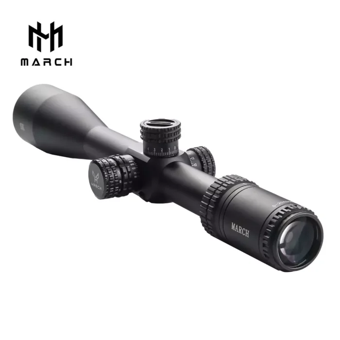 MARCH SK 5-25×50 FFP IR Rifle Scope | Long-Range Optic